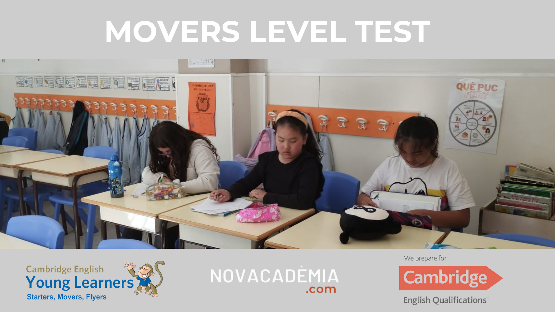 MOVERS LEVEL TEST – Novacadèmia School